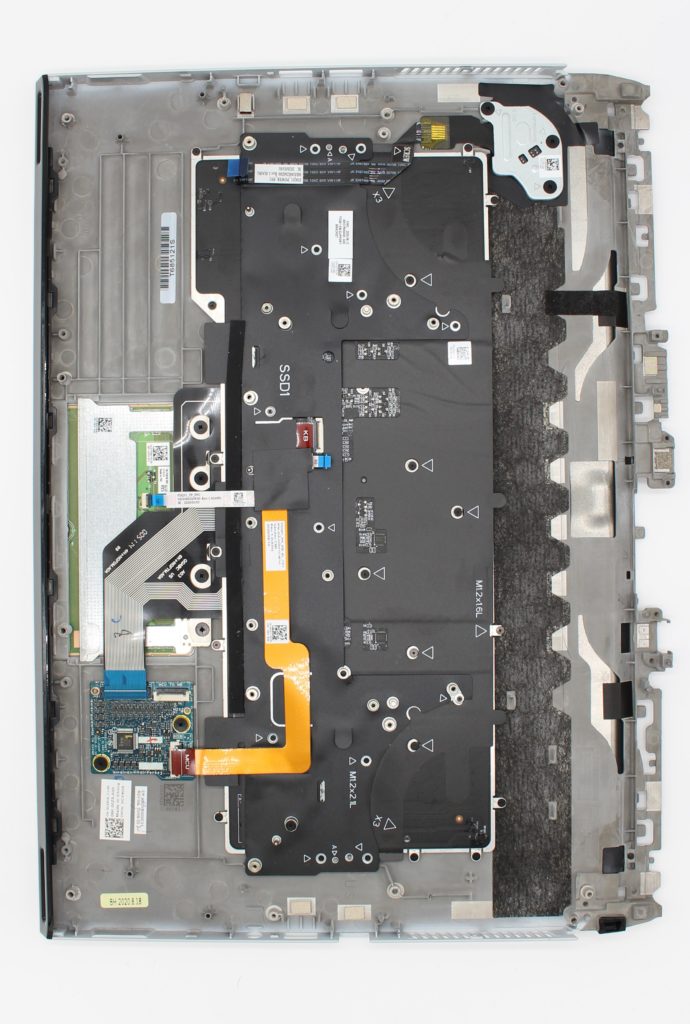 Dell Alienware M15 R3 Palmrest w/Keyboard - Tekserve, Inc.
