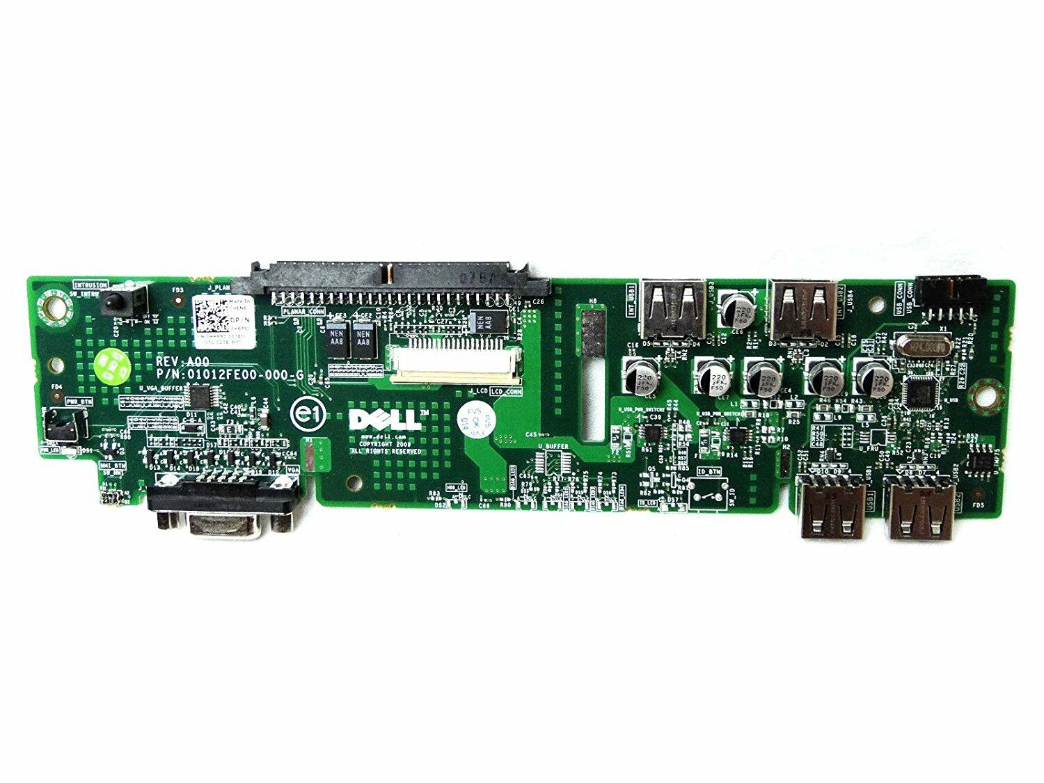 Dell PowerEdge R310 R410 R510 Front USB VGA LCD Panel Board - Tekserve ...