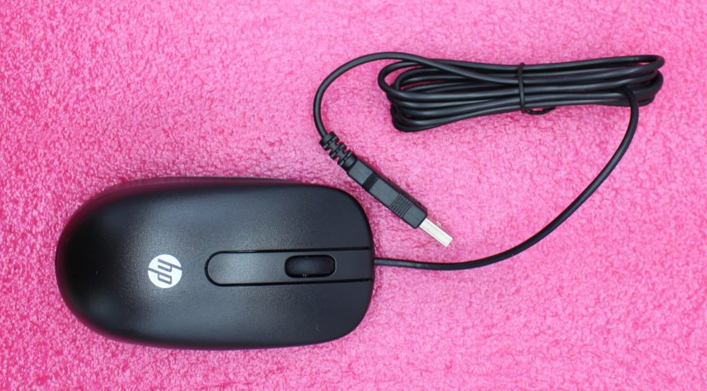 HP USB Optical Mouse With Scroll Wheel Black (NEW) - Tekserve, Inc.