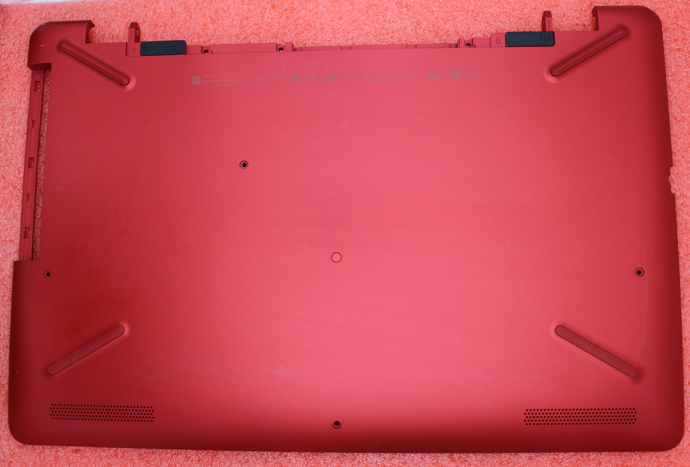 HP 17T-BS Empress Red Bottom Cover - Tekserve, Inc.