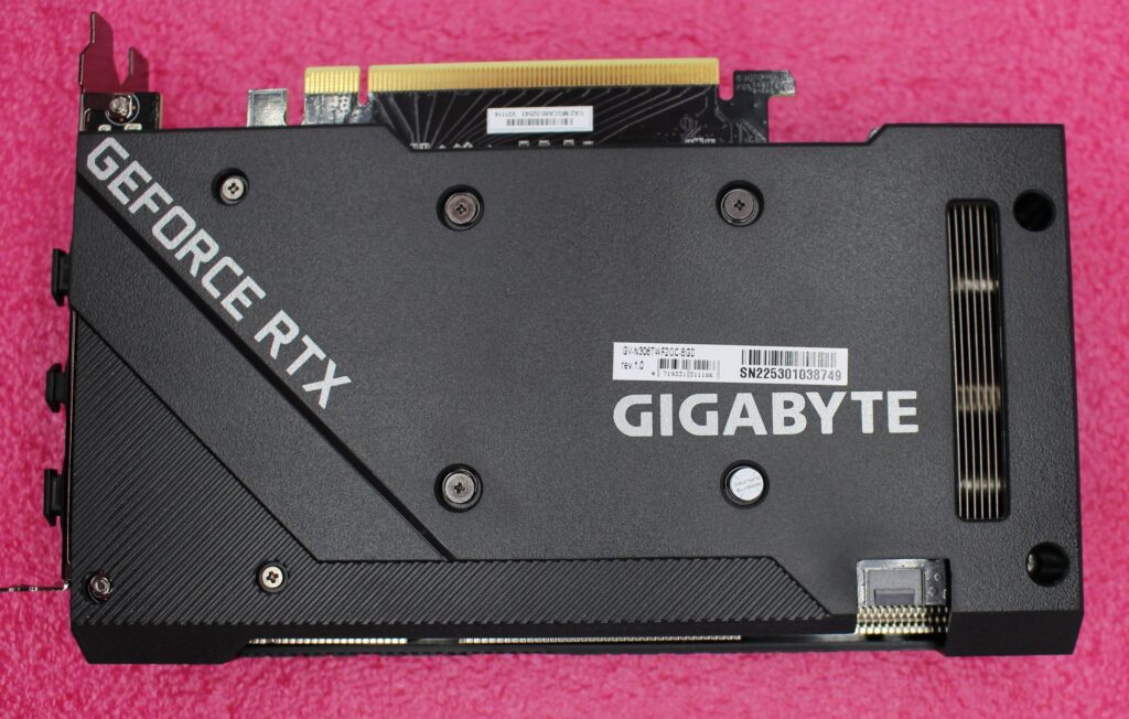 Gigabyte GeForce RTX 3060 Ti Windforce OC 8GB GDDR6 256-bit Video ...