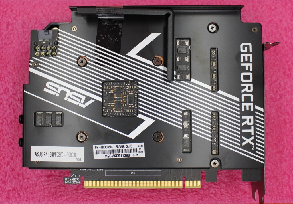 Asus Phoenix GeForce RTX 3060 12GB LHR GDDR6 Video Graphics Card ...