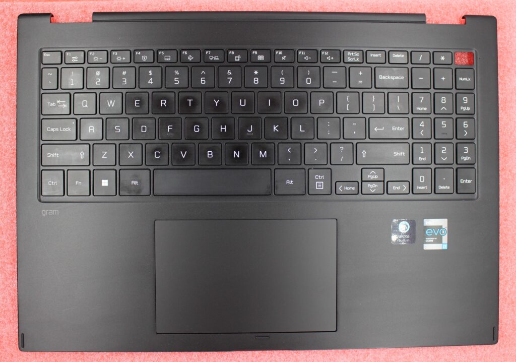 LG 16T90P-K.AAE7U1 Palmrest With Keyboard Assembly - Tekserve, Inc.